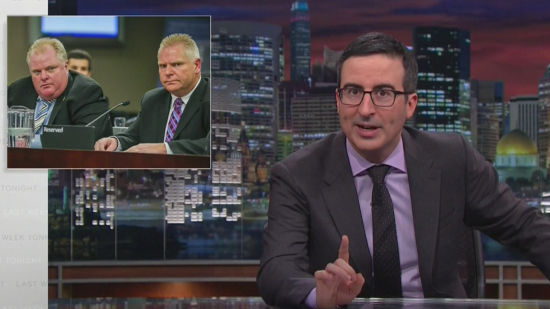 John Oliver Begs Toronto To Elect Mayor Rob Ford's Brother Doug ...
