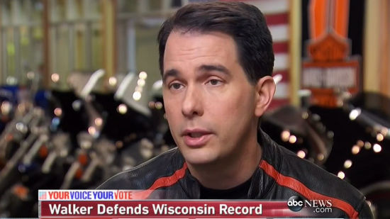 Walker Doesn't Want To Discuss His Job Creation Failure | Crooks and Liars