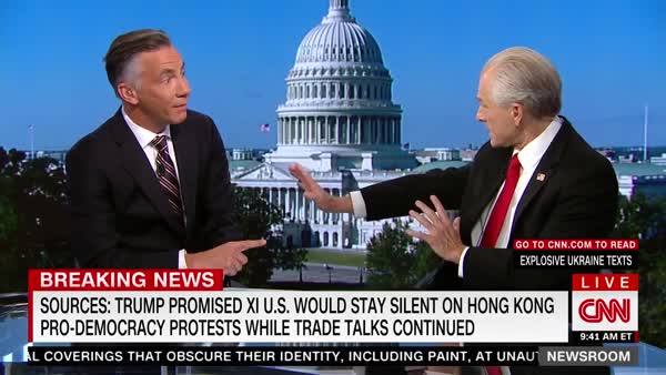 CNN Anchor Cuts Peter Navarro's Disastrous Interview Short | Crooks and ...