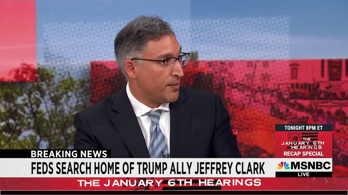 Jeffrey Clark Raid Suggests DOJ Is Investigating Trump For Jan6 Crime(s ...