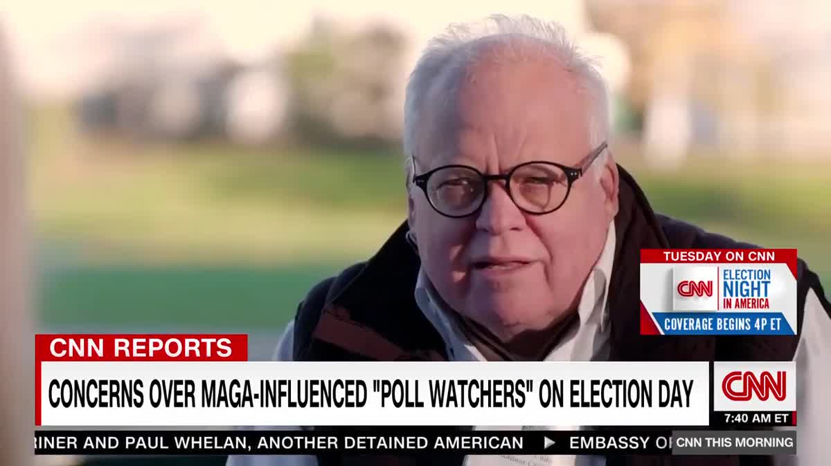 Right-Wing 'Poll Watcher' Looks Foolish In Ten Seconds | Crooks and Liars