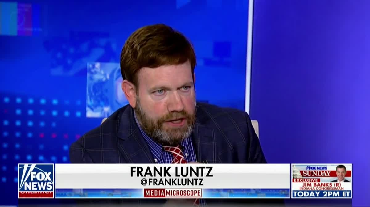 Frank Luntz Gobsmacked Trump Still Making His 'Announcement'