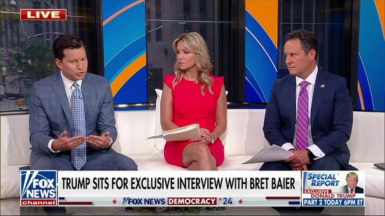Trump's Bret Baier Interview Upsets Fox And Friends