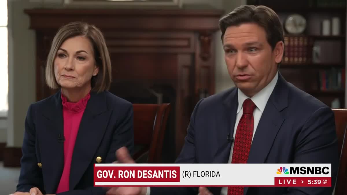 DeSantis Finds His Balls For One Second, Then Loses Them Again | Crooks ...