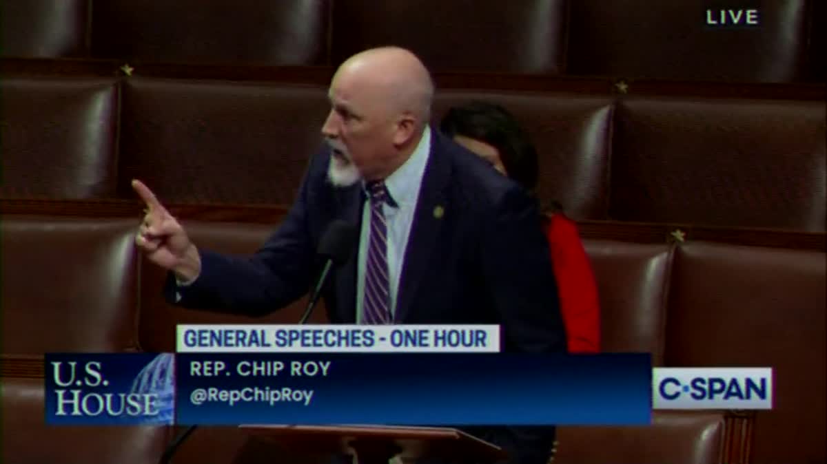Chip Roy Cut The Perfect Ad For House Democrats | Crooks and Liars