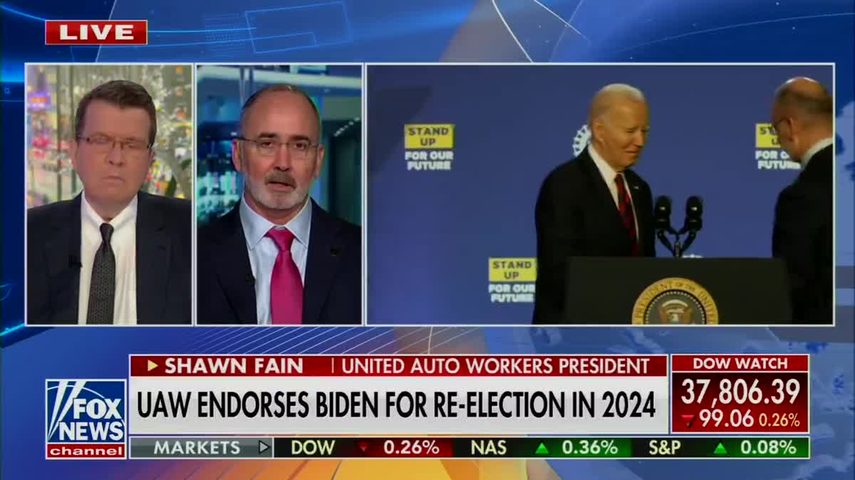 UAW President Shawn Fain Explains Why UAW Endorsed Biden | Crooks and Liars
