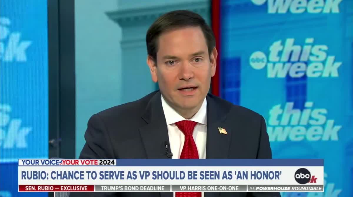 Marco Rubio Blames All The World's Problems On President Biden | Crooks ...