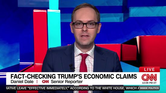 CNN's Daniel Dale Fact Checks Trump's Davos Speech | Crooks and Liars