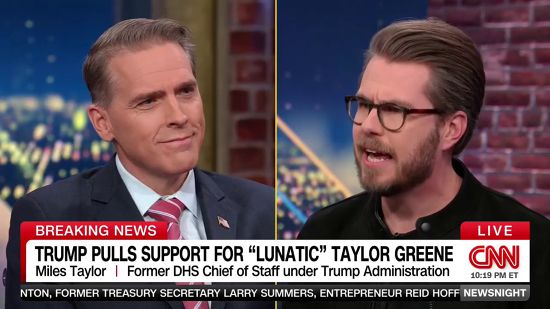 Miles Taylor Rips Scott Jennings For Bending The Knee To Trump | Crooks ...