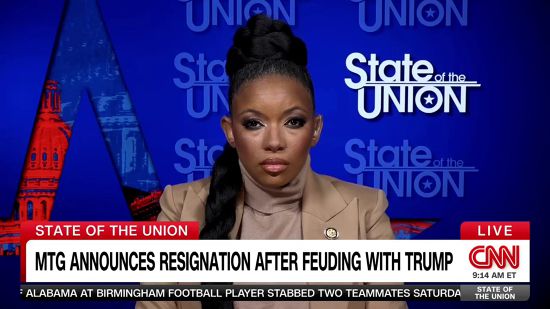 Jasmine Crockett Slams MTG Over Exit From Congress | Crooks and Liars