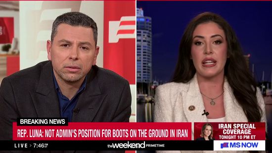 GOP Rep. Luna Defends Trump’s Iran Strikes | Crooks and Liars