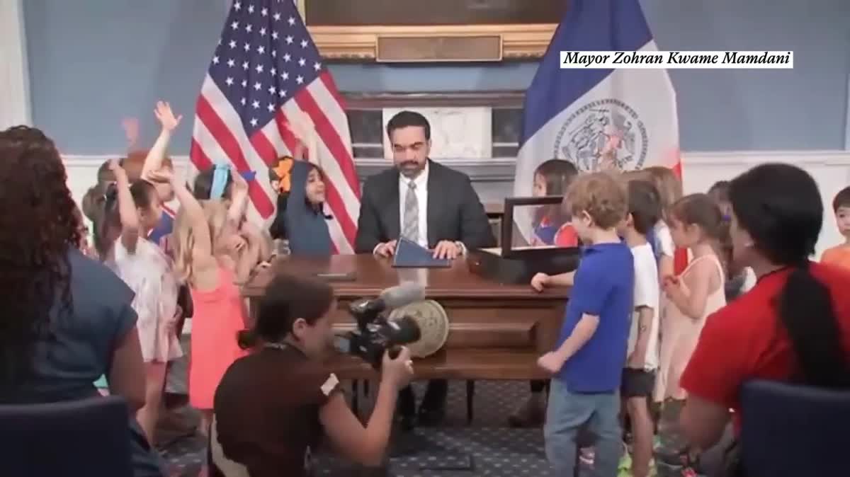 Mayor Mamdani Waives Kids' Bedtime For Knicks Series | Crooks and Liars