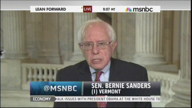 Sanders: Freedom Not About Government Getting Into Everything You Do ...