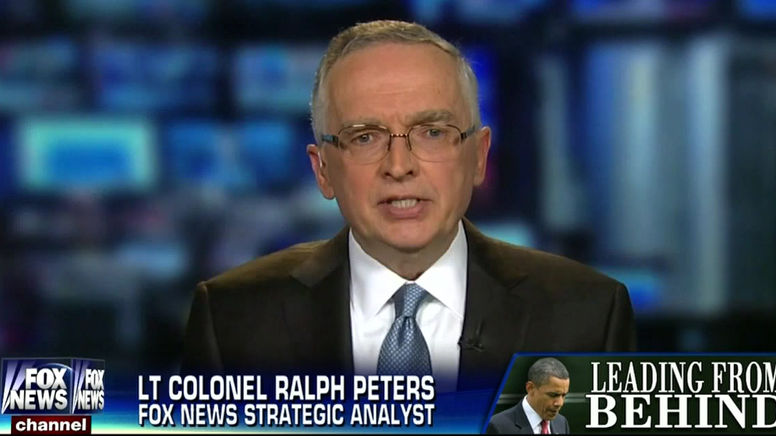 Fox's Ralph Peters Calls President Obama A Child For Ending Combat ...