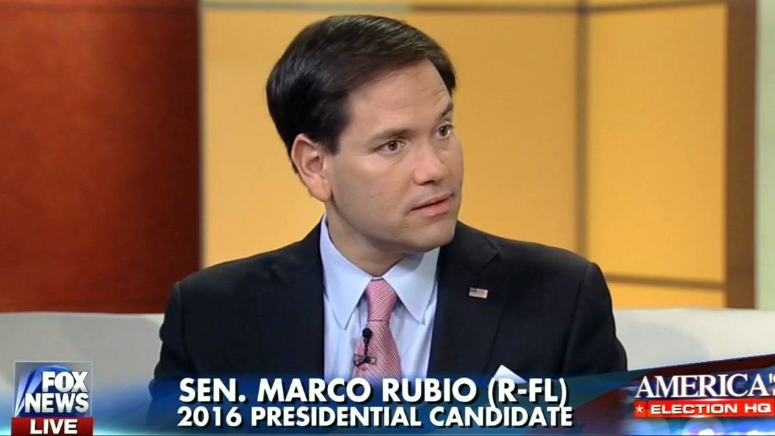 Marco Rubio On Trump Campaign: 'We Already Have A President That Has No ...