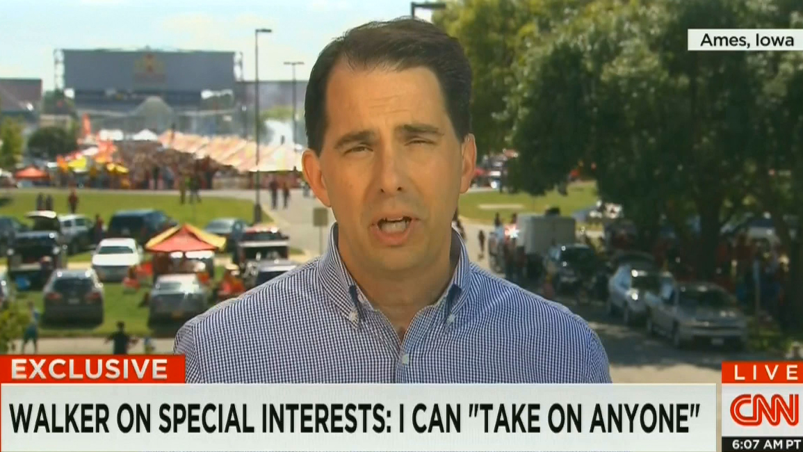 Walker Punts On Question About Taking On Koch Brothers | Crooks and Liars