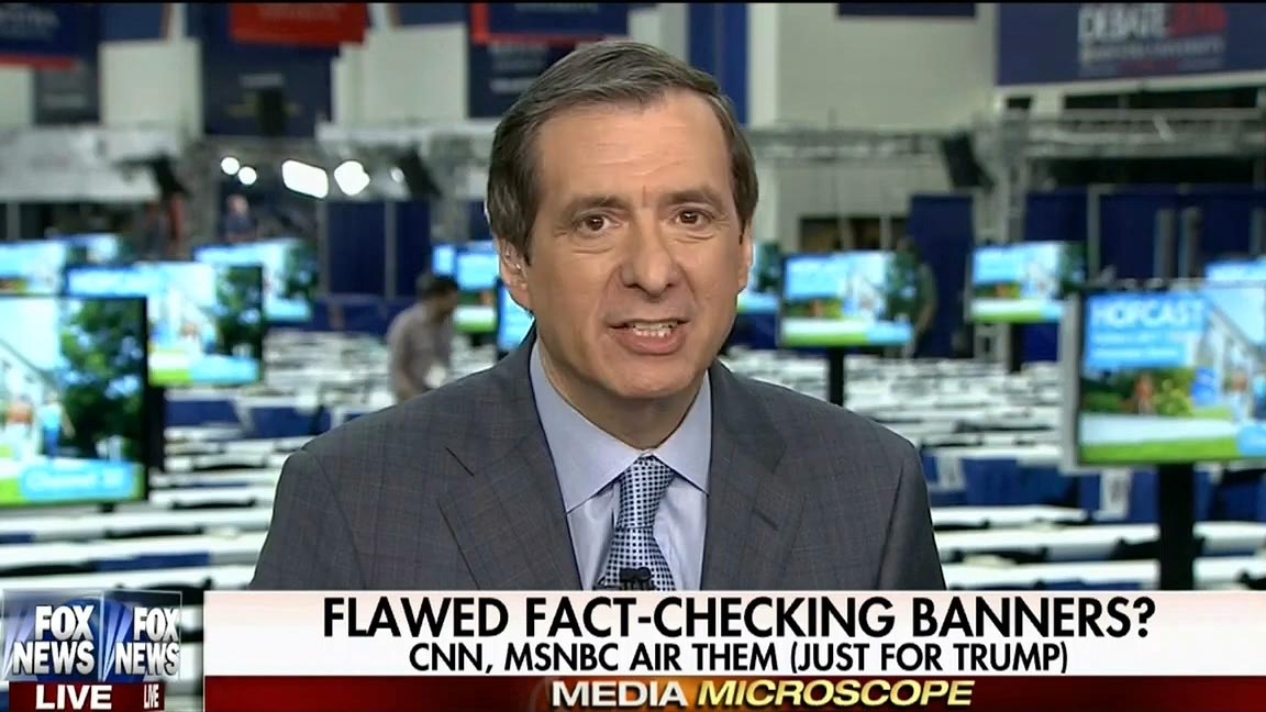 Howard Kurtz Whines About CNN And MSNBC Using Fact-Checking Banners For ...
