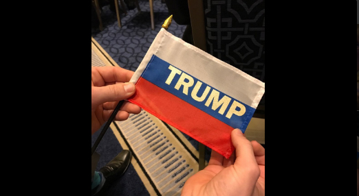 Coincidence? CPAC 'Trump' Flags Look Just Like Russia's | Crooks and Liars