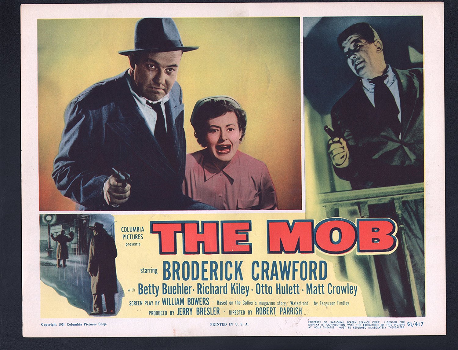 C&L's Saturday Night Chiller Theater: The Mob (1951) | Crooks and Liars