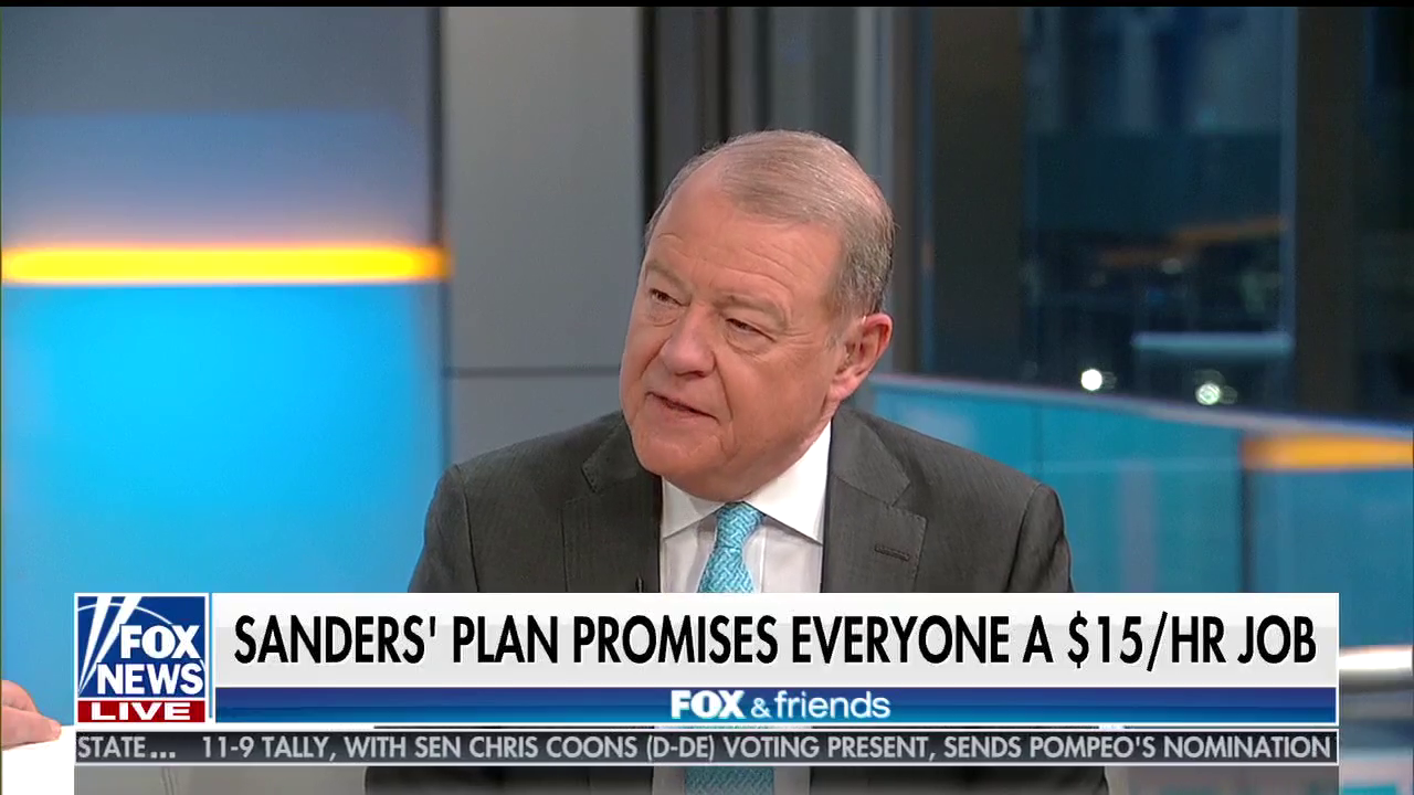 Fox's Varney Attacks Sanders' Proposal For Full Employment As A 'Vote ...