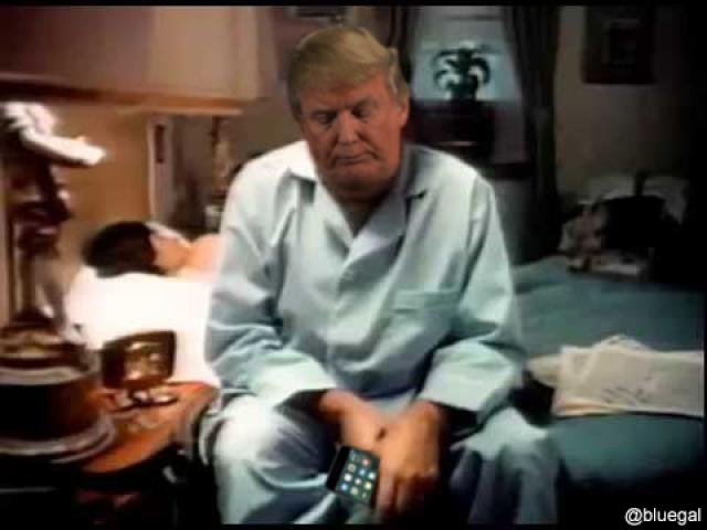 Trump Uses Unsecured Cell Phone, Putting National Security At Risk ...