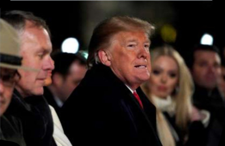 Trump Ran Away From Tree Lighting Ceremony Without Warning | Crooks and ...