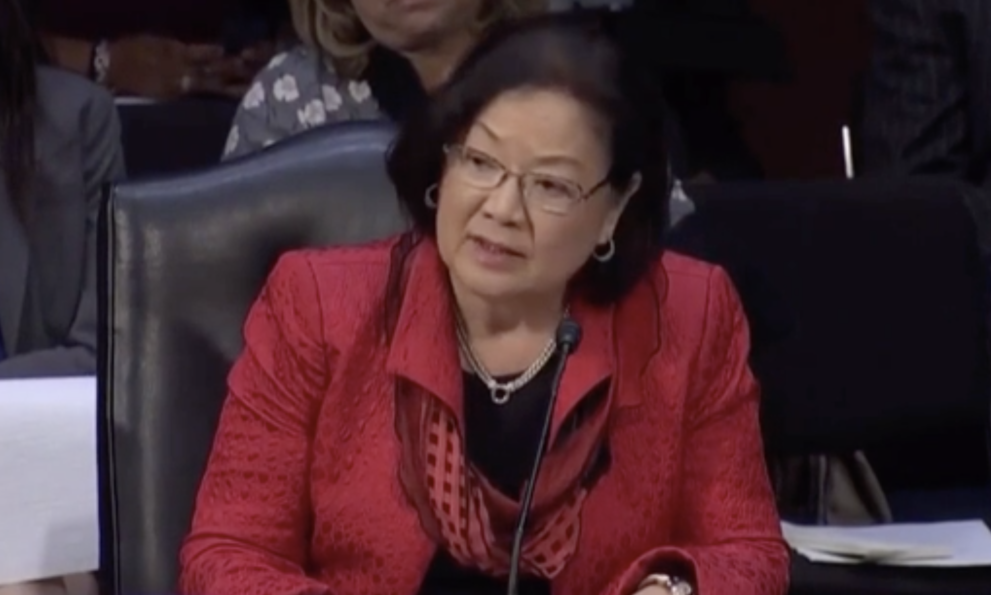 Sen. Hirono Slams Senate Judiciary Committee For Ramming Extremist ...