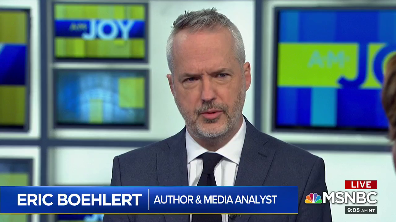Eric Boehlert: You Have A Major Political Party Signaling To The ...