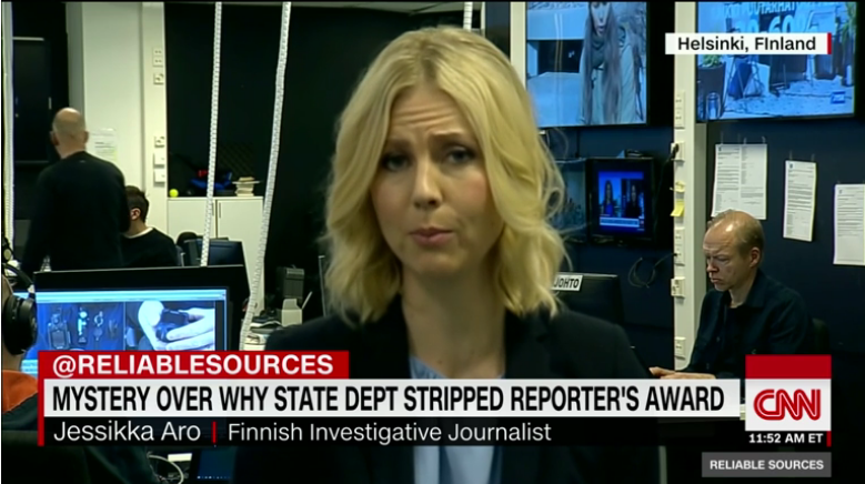 Finnish Journalist Claims Trump Admin Rescinded Courage Award After ...