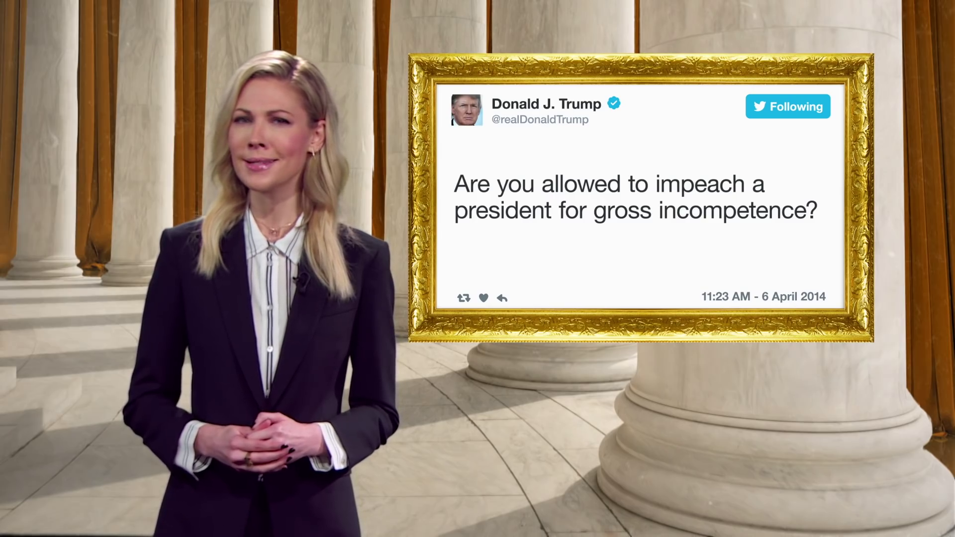 Watch The Daily Show Ad For Trump’s ‘Presidential Twitter Library ...