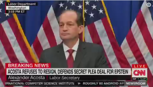 Someone Should Investigate Acosta's Claim That Epstein Was ...