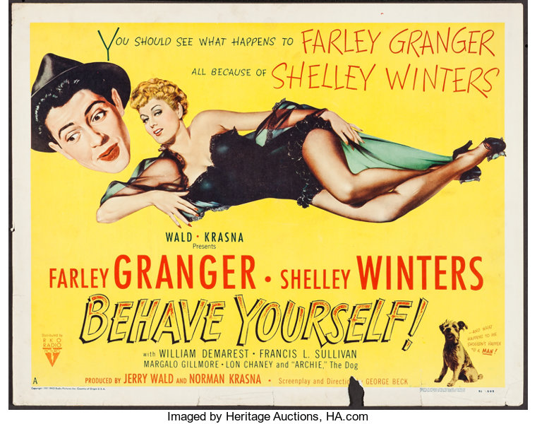 Quarantine Theater: 'Behave Yourself!' (1951) | Crooks and Liars