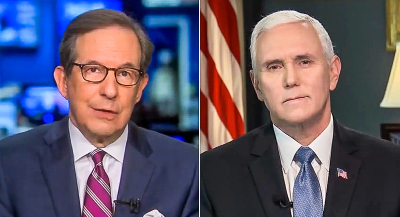Chris Wallace Grills Mike Pence: Trump 'Fomenting Domestic Rebellion ...