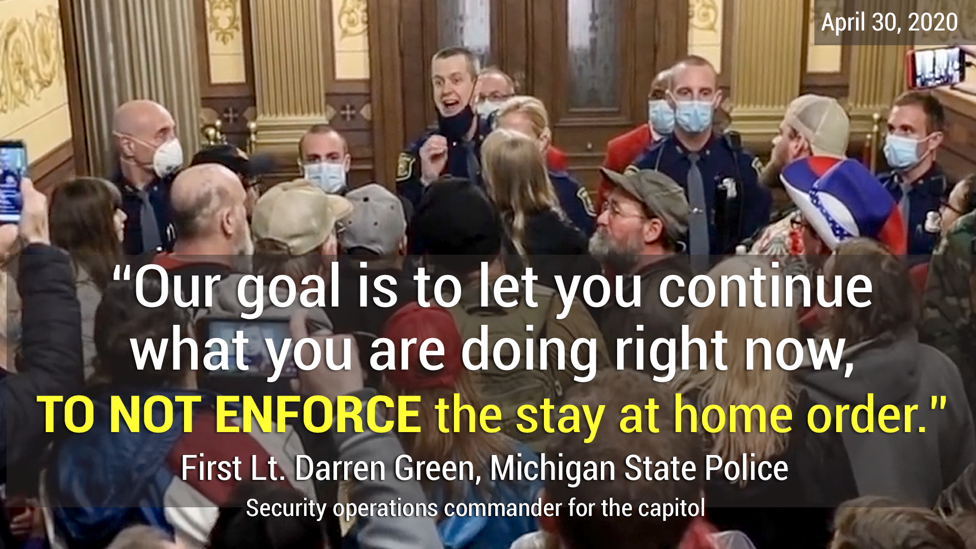 Cops Didn't Enforce Law On Anti-lockdown Protesters, COVID-19 Spread ...