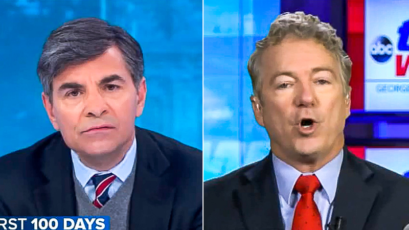 'You're Saying We're All Liars': Rand Paul Has A Fit On ABC After He's ...