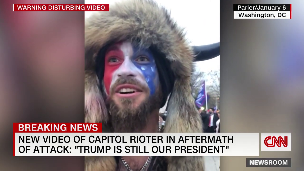 New Video Of 'QAnon Shaman' Proves Rioters Took Their Cues From Trump ...