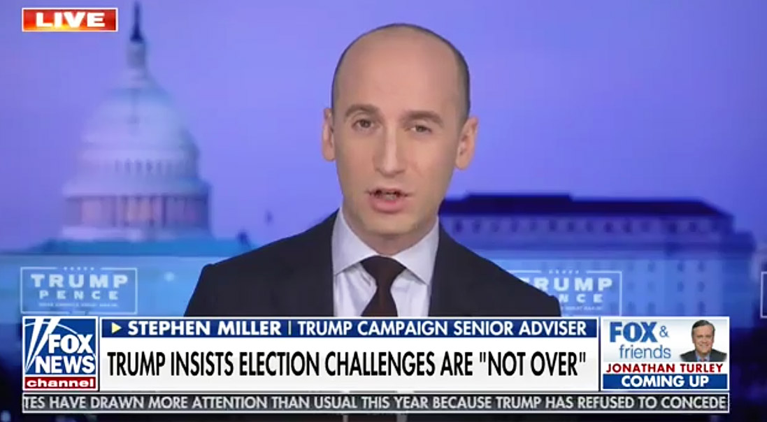 Vampire Stephen Miller Says Biden's Speech Left Him Cold | Crooks and Liars