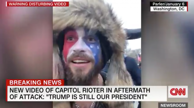 'QAnon Shaman' Sentenced To 41 Months In Federal Prison | Crooks and Liars