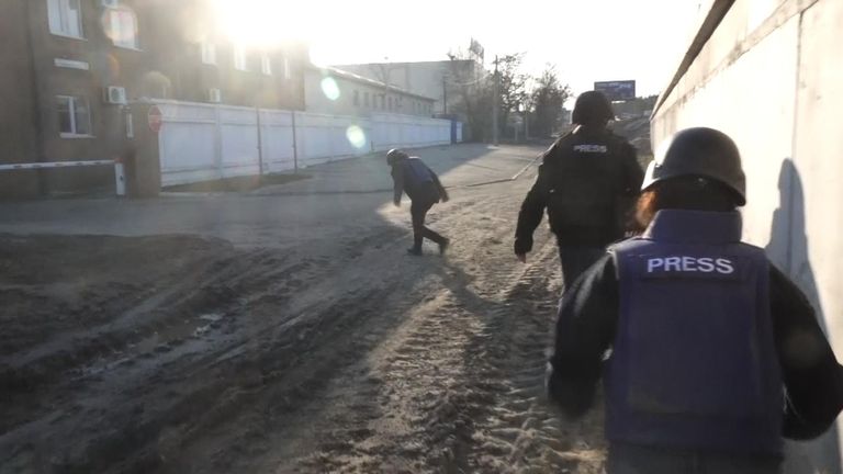 Sky News Team Shot By Russian 'Death Squad' | Crooks and Liars