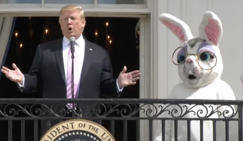 Trump Issues Bizarre 'Happy Easter' Message To 'Radical Left Maniacs ...