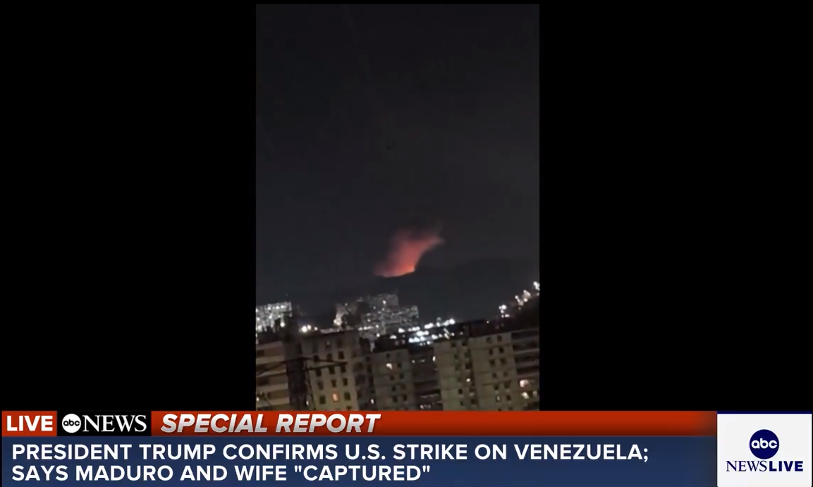 Trump Bombs Venezuela, Kidnaps President Maduro And His Wife | Crooks ...